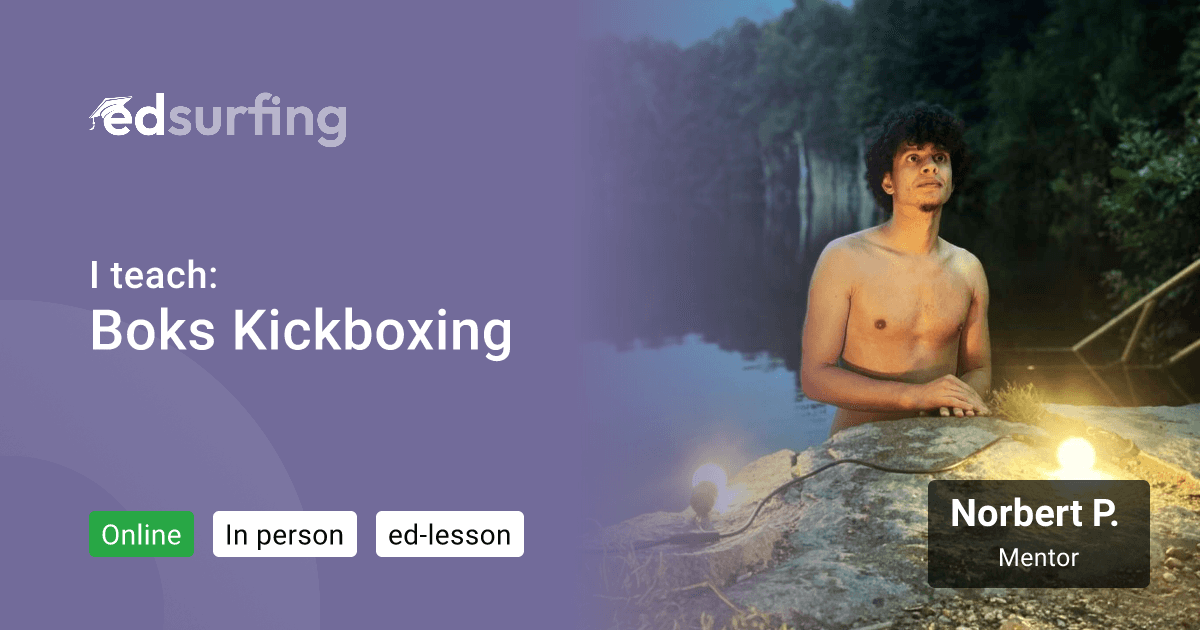 Learn Boks Kickboxing with Norbert P. - edsurfing